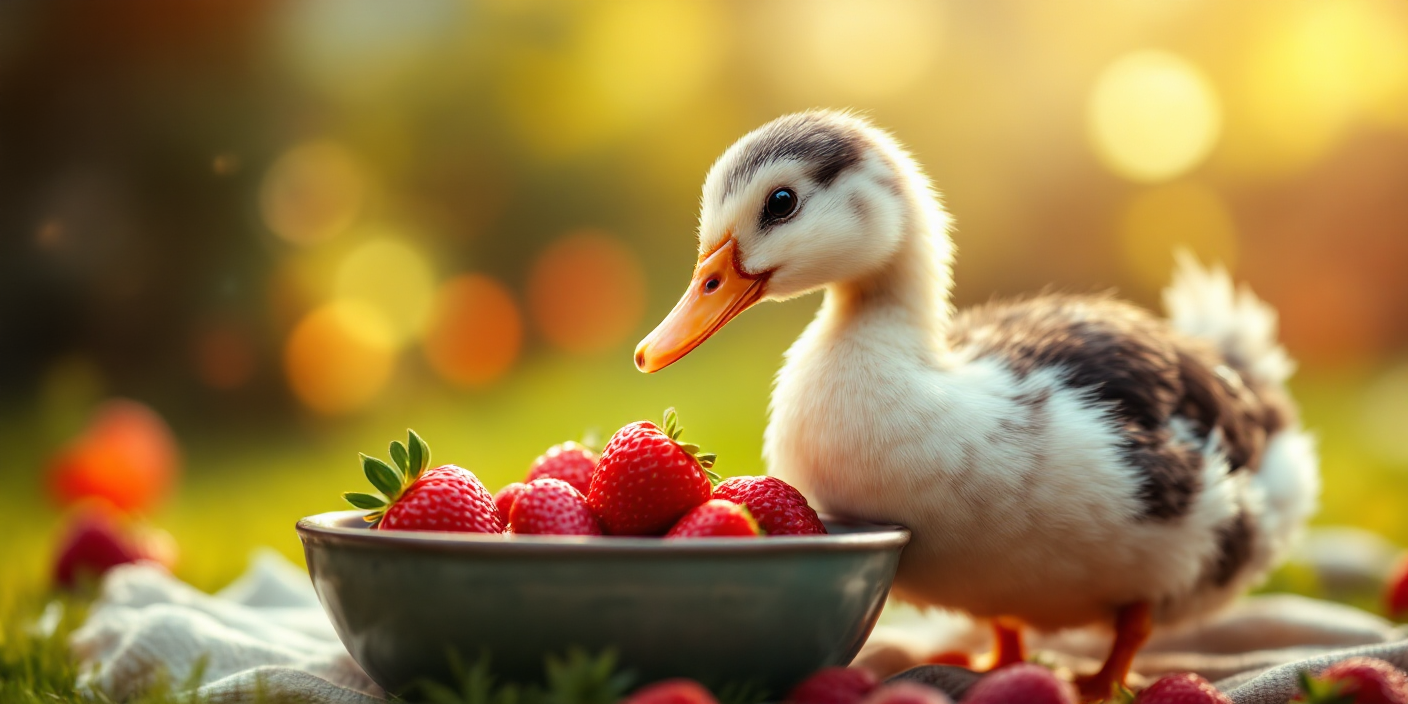 Can Ducks Eat Strawberries? Find Out Now! - ducks-food.com